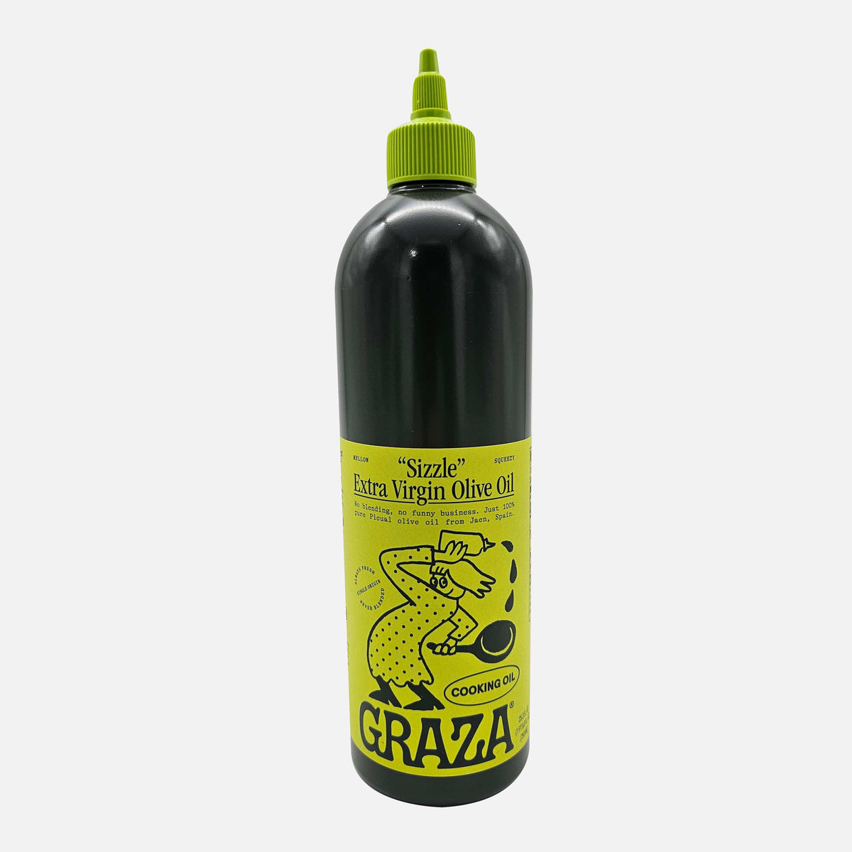Graza Extra Virgin Olive Oil Sizzle Cooking Oil 25.3oz — Blue Heron ...
