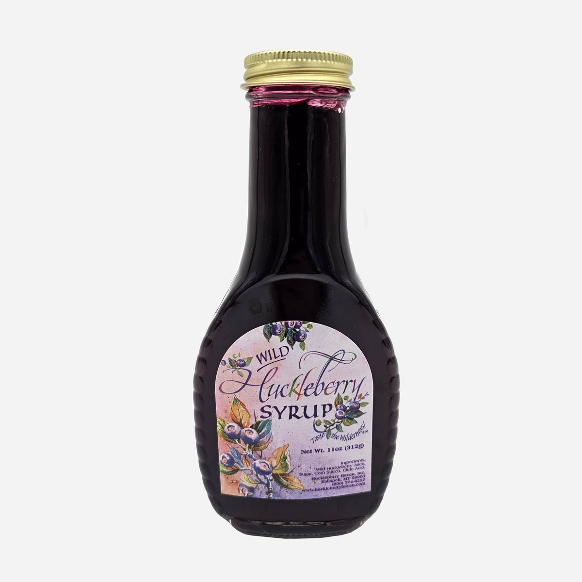 Huckleberry Haven Syrup: Huckleberry 11oz — Blue Heron French Cheese Co.