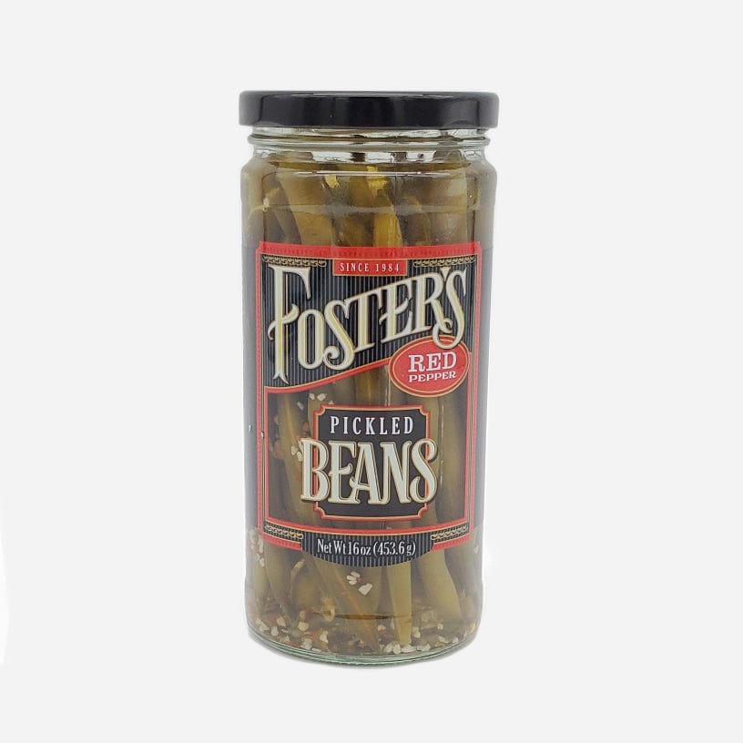 Foster's Original Red Pepper Pickled Beans 16oz — Blue Heron French ...