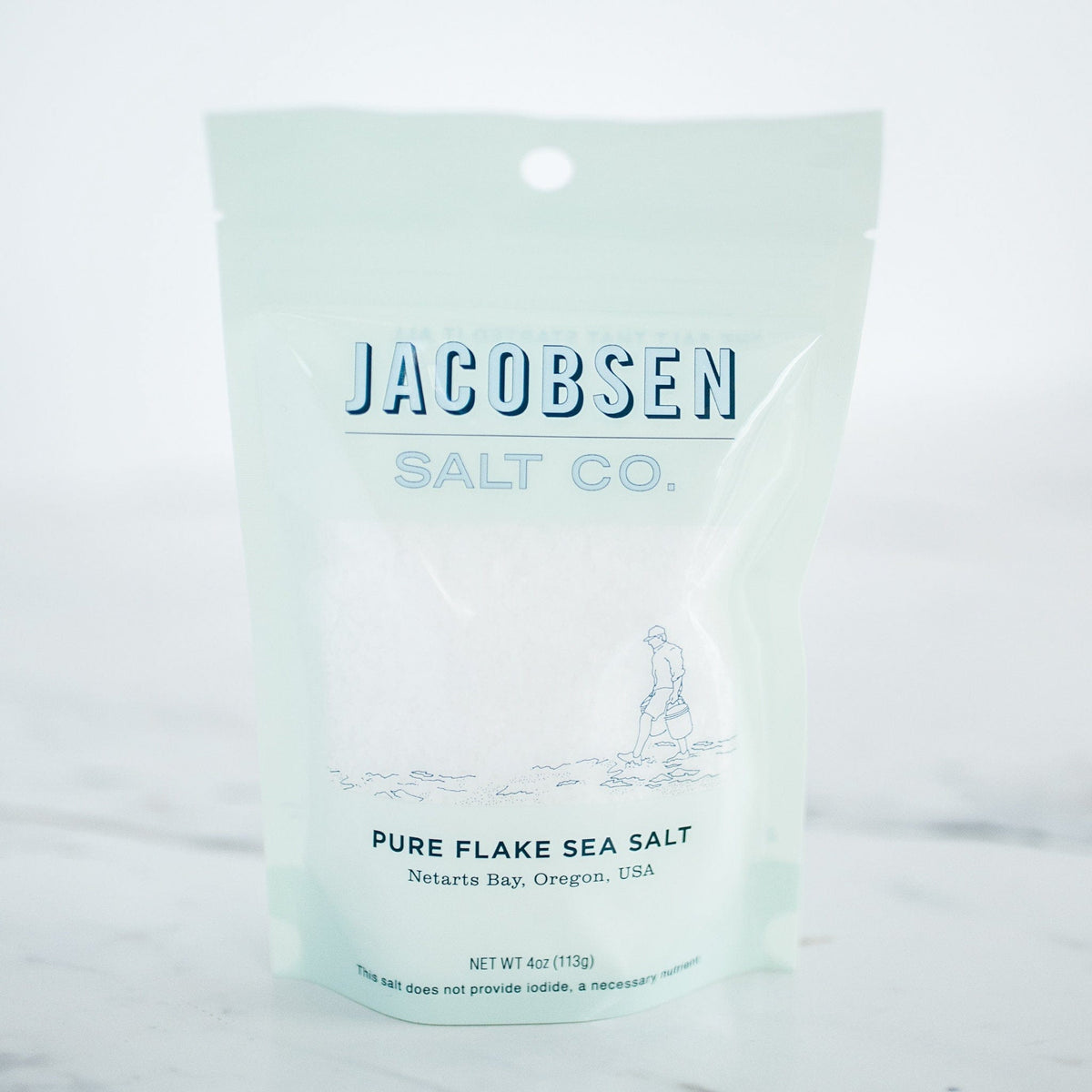 Jacobsen Salt: Pure Flake Sea Salt 4oz — Blue Heron French Cheese Co.
