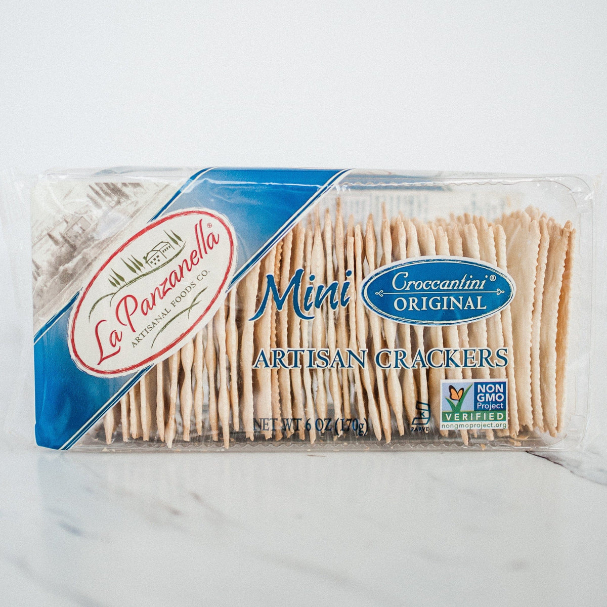 La Panzanella Croccantini Crackers: Original 6oz — Blue Heron French ...